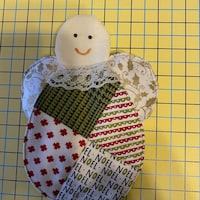 Quilted Angel Christmas Ornament Pattern Instant PDF Pattern - Etsy ...