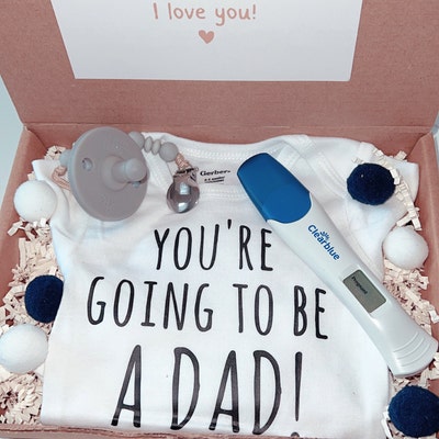Pregnancy Announcement Box: You're Going to Be a Dad, Father, Daddy ...