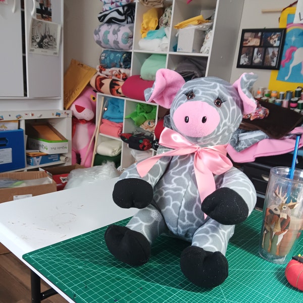 Pig Sewing Pattern - Etsy