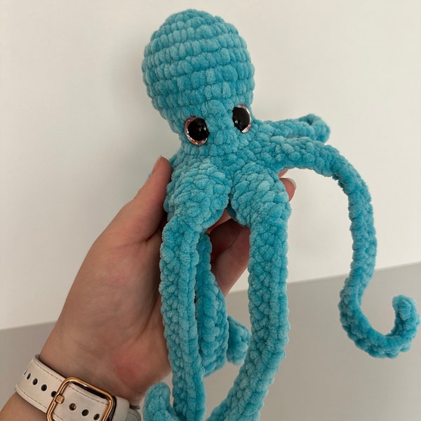Octo Mama and Baby Crochet Pattern Pdf Amigurumi Octopus Under the Sea ...