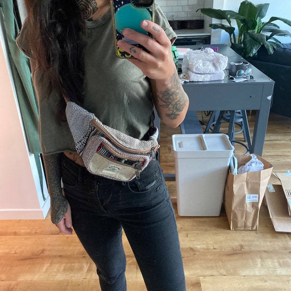 Hemp Fanny Pack - Etsy