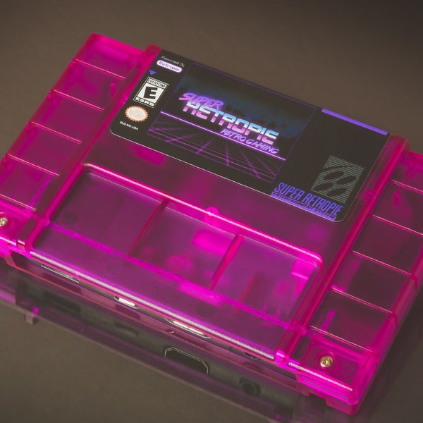 SNES Replacement Case Cartridge Shell - Transparent COLOR TOP Quality ...