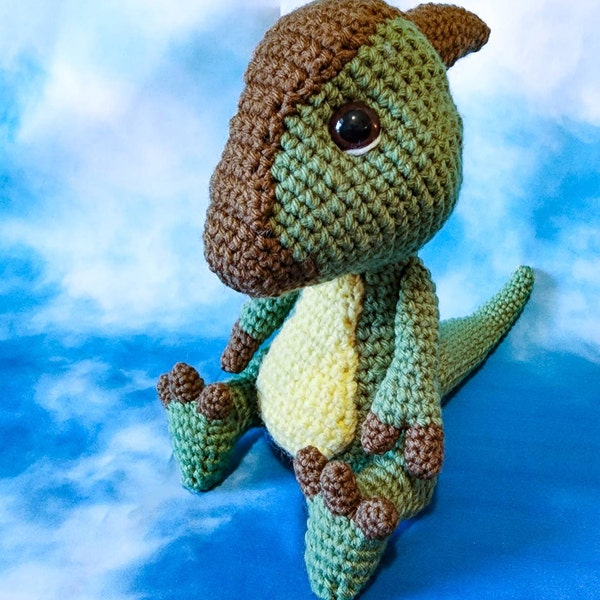 Parasalphosaurus, Dinosaur Crochet Pattern, Crochet Pattern, Crochet ...