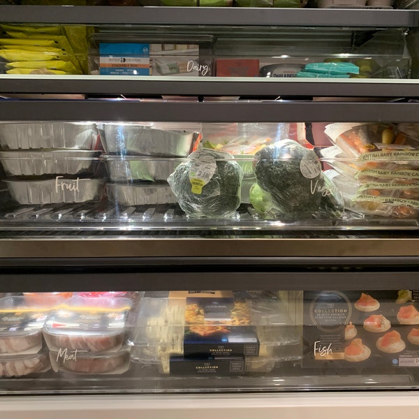 The Fridge Refrigerator Organisation Label Set of 6, 10, 20, 30 or 40 ...