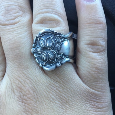 Sterling Silver Fork Ring Authentic Handmade Fork Rings - Etsy