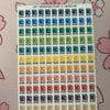 12 Sticky Note Planner Stickers, Notepad Planner Stickers, Blank Doodle ...