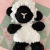 Lenni the Lamb Crochet Pattern | No Sew Low Sew Crochet Amigurumi ...