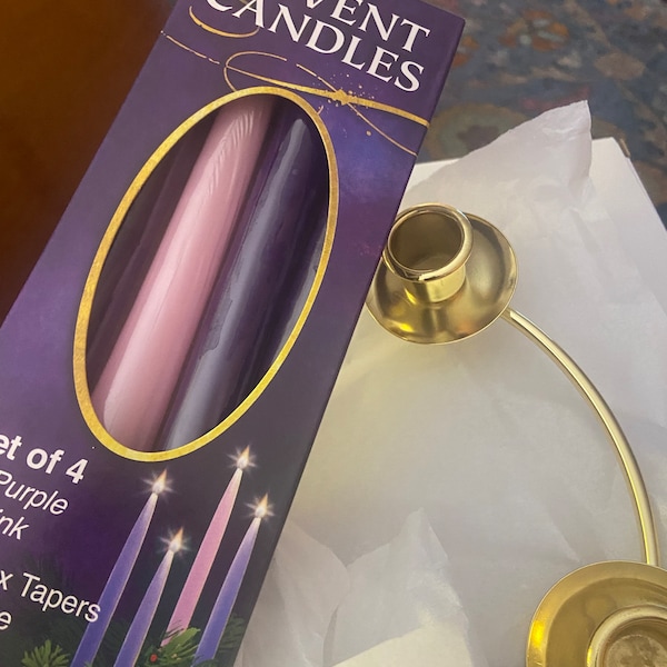 Advent Wreath Kit - Advent Ring & Candles - Etsy