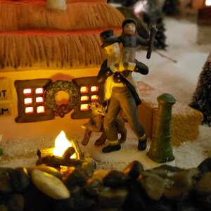 Miniature 1 Campfire With Flickering LED Light Flame for - Etsy