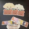 Zeroni Duo Friends Stickers ZB1 - Etsy
