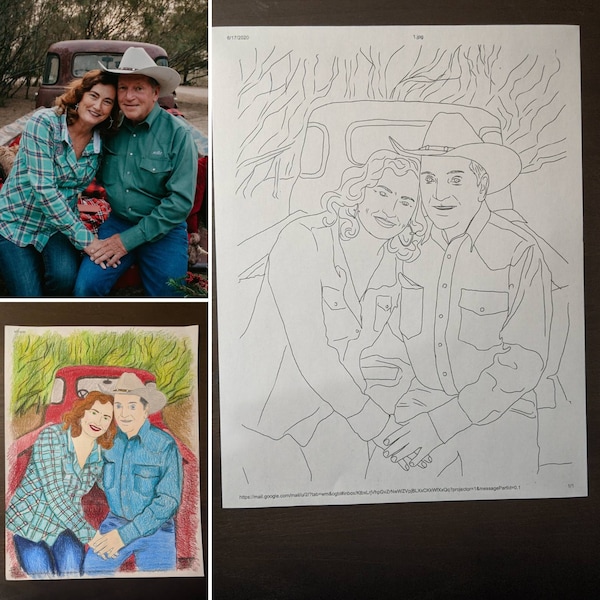 Create Your Own Coloring Page | Custom Coloring Page | Instant Download ...