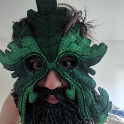 Leaf Mask PDF Pattern - Etsy