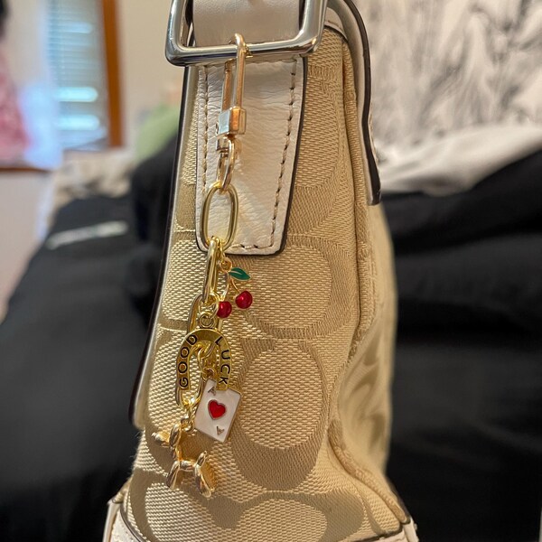 Charm Keychain, Custom Charm Car Keychain, Purse Chain Accessory ...