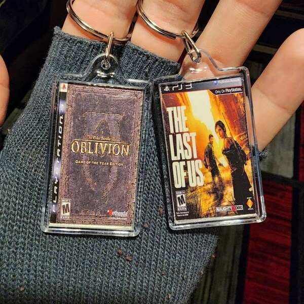 Nintendo Wii Game Art Video Game Keychain | Chain | Hanger | Pendent (2 ...