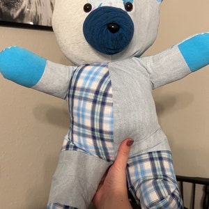 Memory Bear Pattern Easy 14 Sewing Pattern Simple Bear Pattern Sewing ...