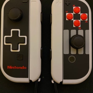 Custom NES Nintendo Themed Nintendo Switch Joy-con Joycon Controllers D ...