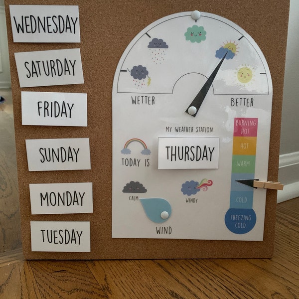 Weather Station | Montessori | Preschool Activities | Children ...