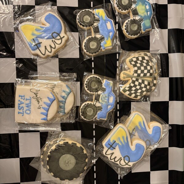 Formula 1 Cookies - Etsy