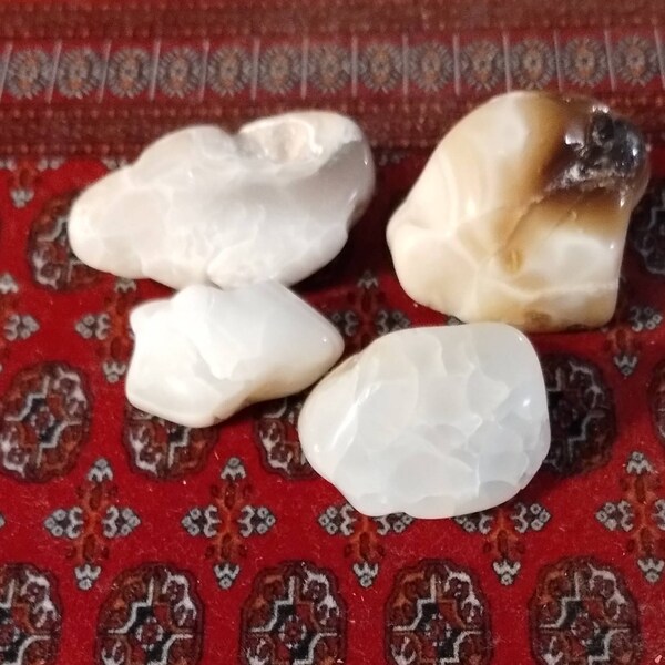 Banded Carnelian - Banded Carnelian Agate - Polished Agate - Tumbled ...