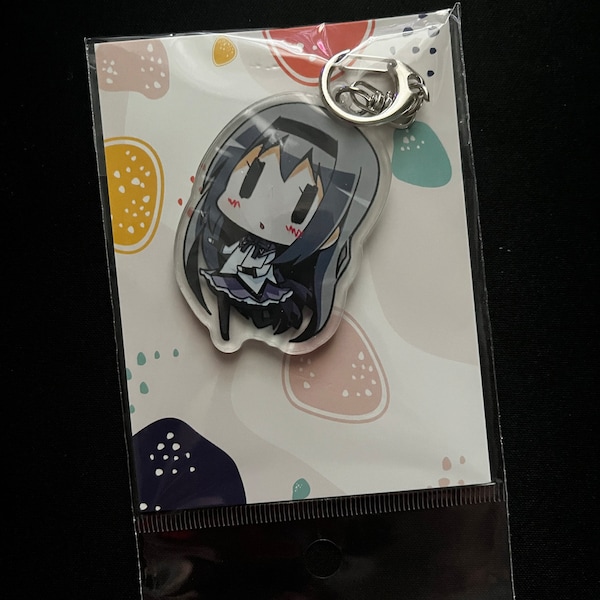 Magica Acrylic Keychains Chibi Art - Etsy