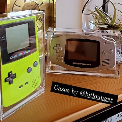 Game Boy Advance System Cartvault Acrylic Gameboy Advance System ...