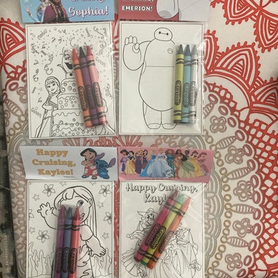 Inspired Numberblocks Mini Coloring Pages and Crayons 1 Bag 1 Child ...