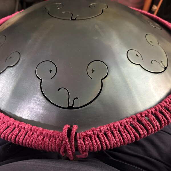 Handpan Rim Braid, Handpan Rope Decorative Accessory, Steel Tongue Drum ...