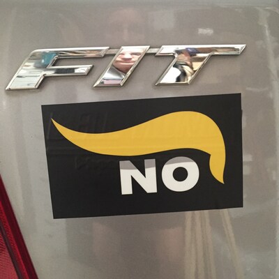 The Original No Trump Bumper Sticker - Etsy