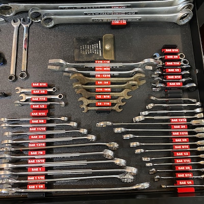 Wrench Organizers Slim Handle - Etsy