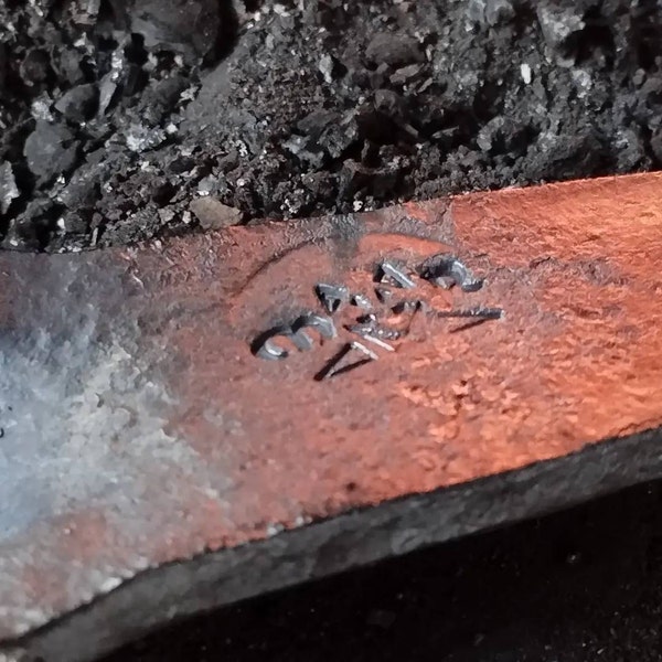 Custom Blacksmith Touchmark Stamp Custom Steel Hand Stamp Stainless ...