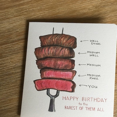 Rarest of Them All Birthday Card - Etsy