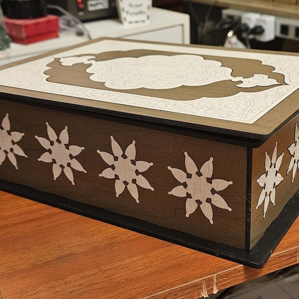 Laser Cut Modular Organizer Transformer With Drawer, for Storage Tool ...