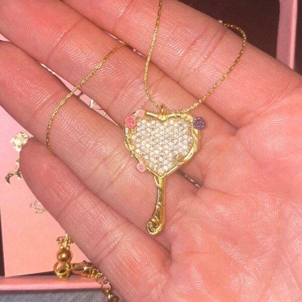 Love in the Rose Garden Necklace and Love in the Flower Garden Necklace ...