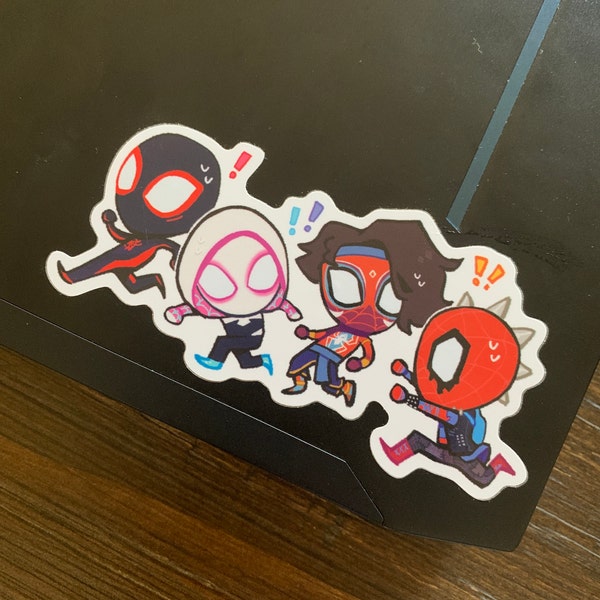 Assorted Spiderverse Vinyl Stickers - Etsy