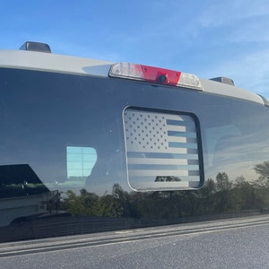 Fits 2006-2014 Honda Ridgeline Rear Middle Sliding Window American Flag ...