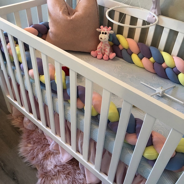 Sweet Macarons Crib Sheet, Pastel Nursery, New Baby Girl Gift - Etsy