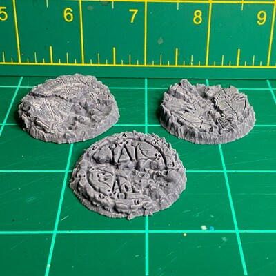 Chaos Hell Themed Bases Txarli Factory Resin Bases - Etsy
