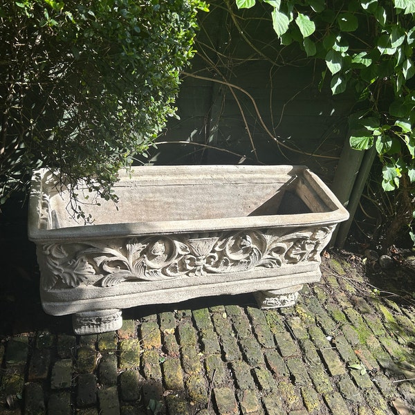 Cast Stone Horse Trough - Etsy UK
