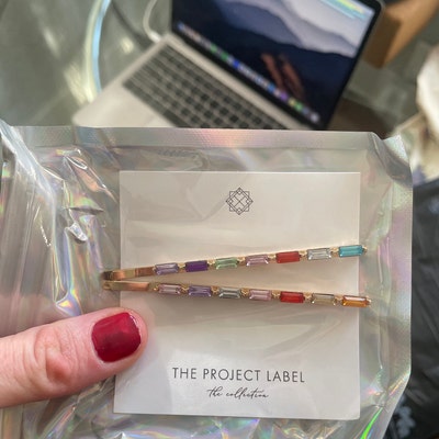 Solaris Star Barrette Starburst Star Clip Barrette - Etsy