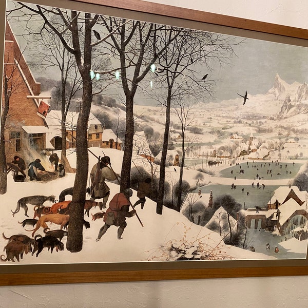 The Hunters in the Snow Painting by Pieter Bruegel the Elder, Northern ...