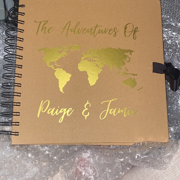 Graduation Photo Album, Personalised Uni Scrapbook Gifts for Her ...
