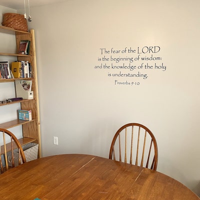 Fear Can Keep Us up All Night Decal Faith Sticker Quote Bedroom Décor ...