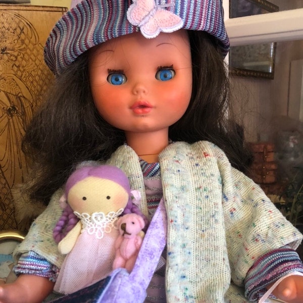 Chickabiddy Small Doll Chicken Doll Nestling Little Doll Moppet Poult ...