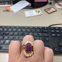 Buy Copper White Calcite Square 10mm Micron Gold Plated 925 Online in ...