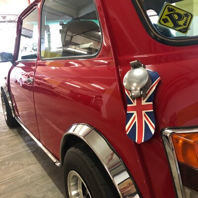Jack Union Classic Austin Mini Cooper Petrol Fuel Petrol Bib Leather ...