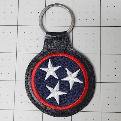 Tennessee Tristar Flag Embroidery Design 8 SIZES Machine Embroidery ...