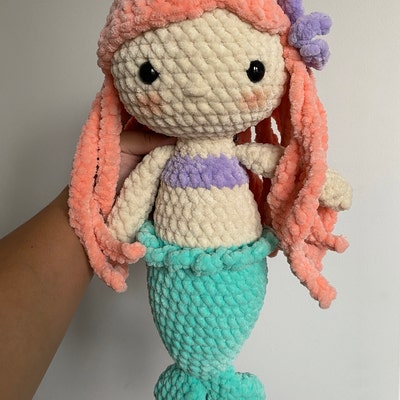 The Original Merbabies Amigurumi Pattern, Crochet Merbaby Plushie ...