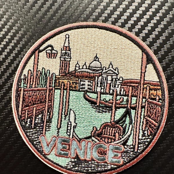 Tokyo Patch – Tokyo Tower & Godzilla – Embroidered Souvenir – Iron-on ...
