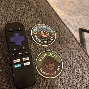 Bigfoot Sticker Set Choose Your Quantity and Designs - Etsy