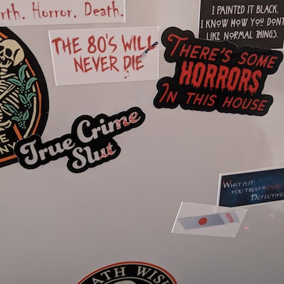 Holographic Sticker Living Dead Girl - Etsy